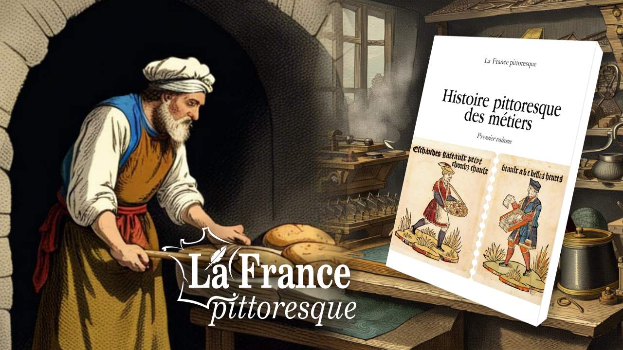 Livre Histoire pittoresque des métiers. Corporations, activités d ...